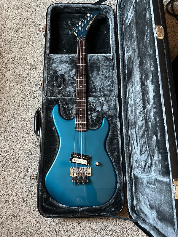 Kramer Focus 1000 1986 - Blue | Reverb