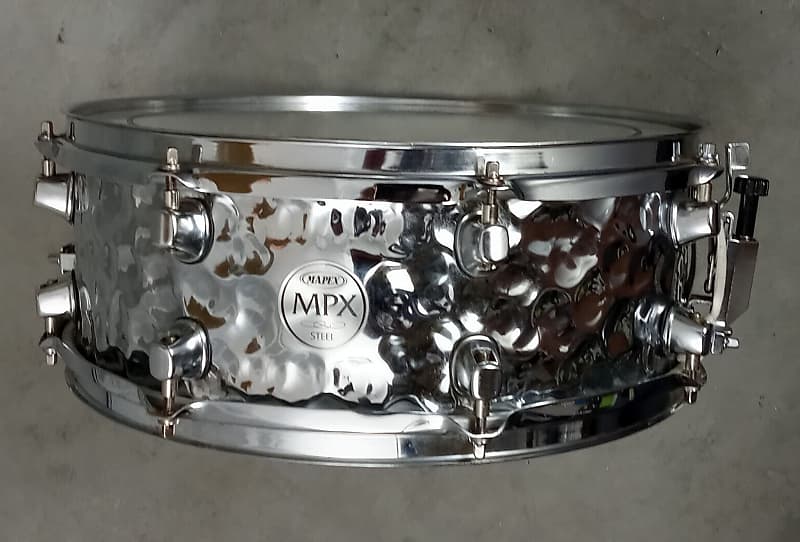Mapex Mpx 5.5 X14 Hammered Steel Snare Drum | Reverb