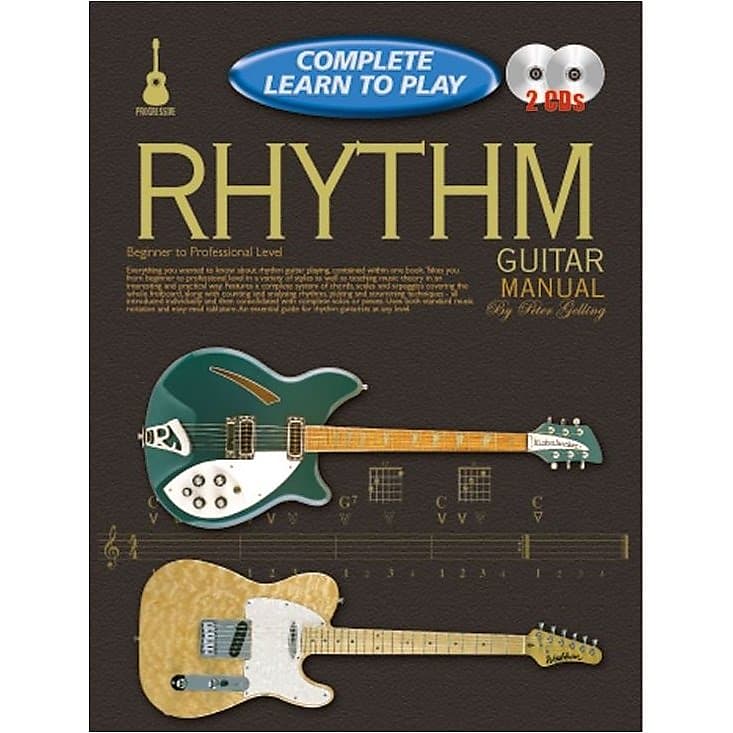 Progressive Complete Learn To Play Rhythm Guitar Manual - | Reverb