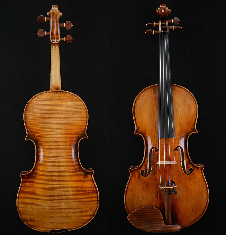Rare Violin Stradivari 1716 Messiah Violin 200-y old Spruce | Reverb