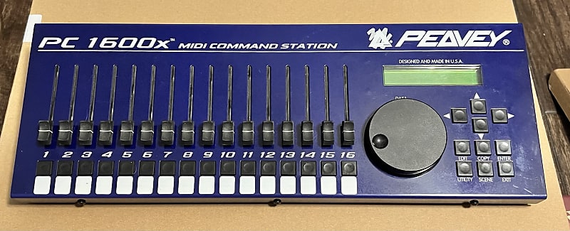 Peavey PC1600X with power supply - Blue | Reverb