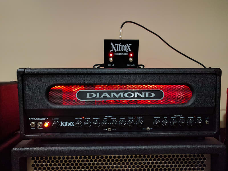 Diamond Nitrox Guitar Amplified Head - Mint Condition | Reverb