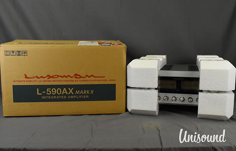 Luxman L-590AXII Integrated Amplifier in Excellent Condition | Reverb