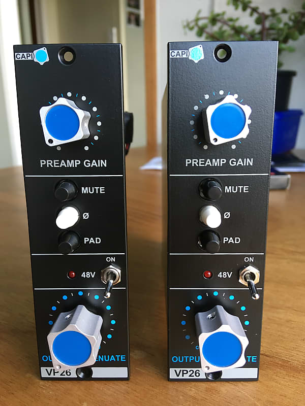 Capi VP26 500 series preamp pair | Reverb