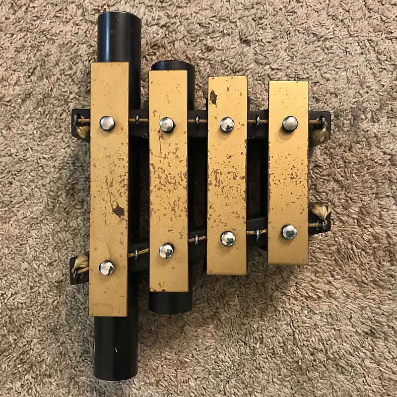 Vintage J.C. Deagan 4-Note Xylophone Railroad Dinner Chimes | Reverb