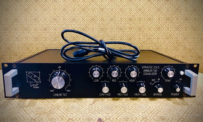 Gyraf GYRATEC G23-S: “AMBLER” TILT EQUALIZER 2020 Black | Reverb