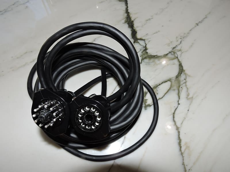 HAMMOND 11 pin leslie cord 2024 - dark | Reverb