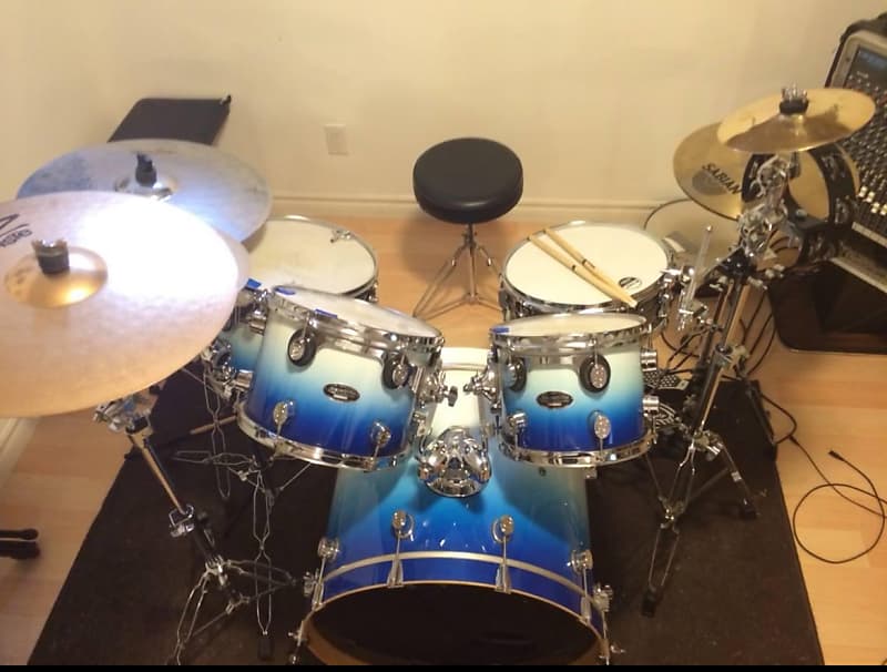 PDP LX Series - Blue Fade Maple | Reverb