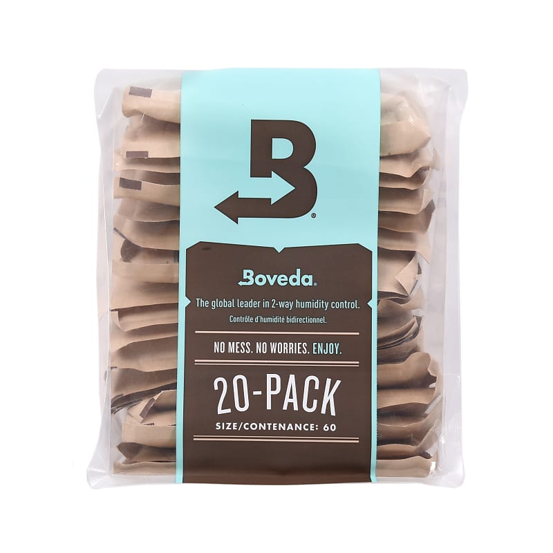Boveda 2-Way Humidity Control Refill 20-Pack 49% RH Size 70 | Reverb