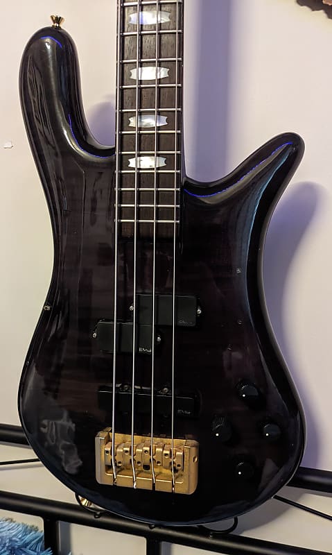 Spector NS4CRFM 1999 - Transparent Black | Reverb