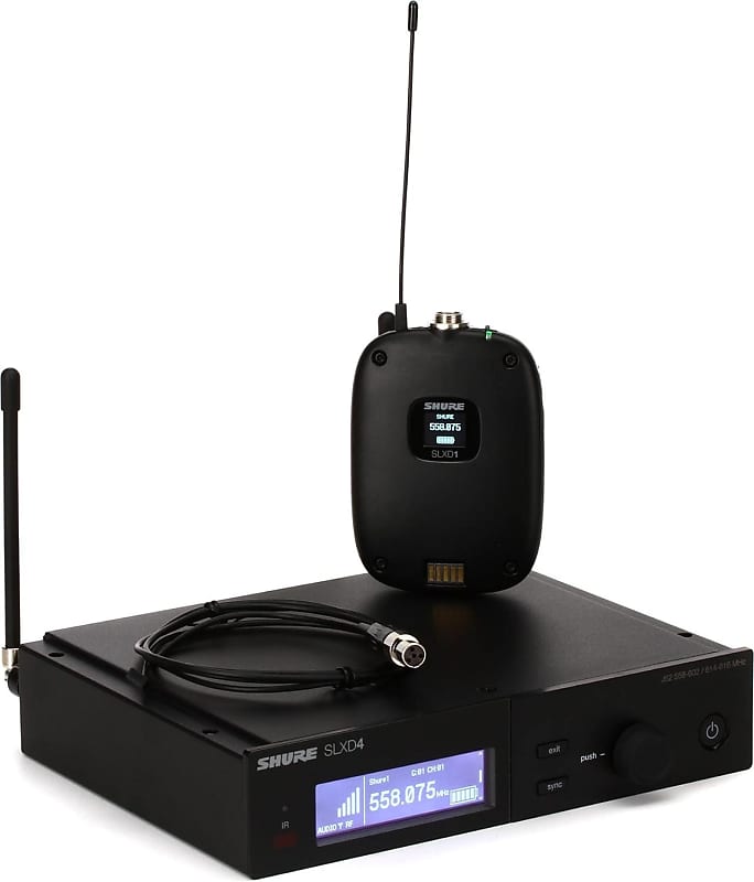 Shure SLXD14/93 Combo Wireless Microphone System with | Reverb