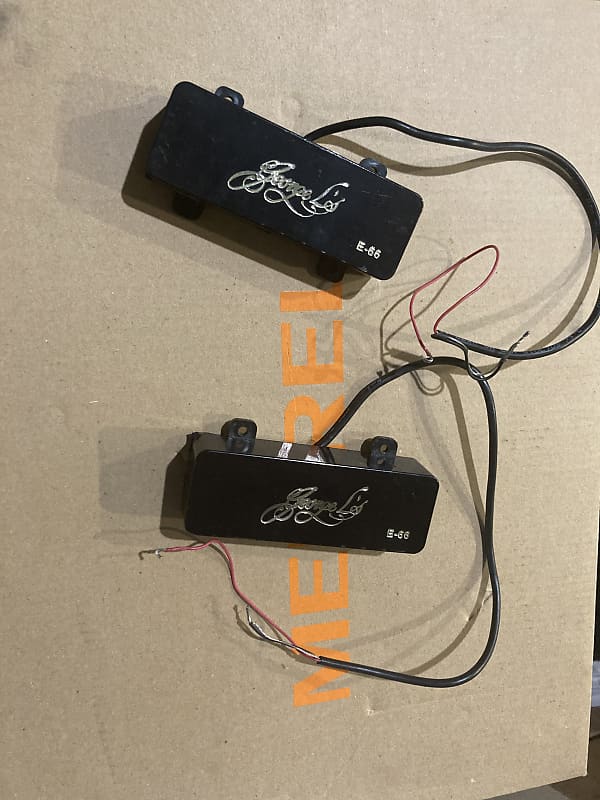 2 George L's E-66 10 string pedal steel guitar pickups | Reverb