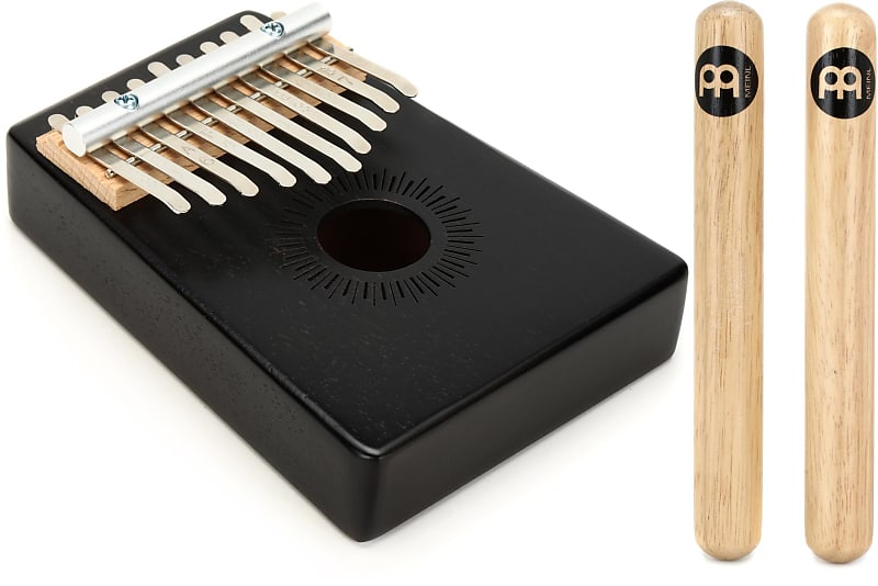 Sela SE241 Mahogany Kalimba 10-key - Black Finish Bundle with | Reverb
