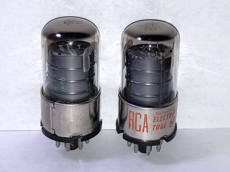 1966 Sylvania 6SJ7GT 6SJ7 Tubes, Matched Pair, Tested | Reverb