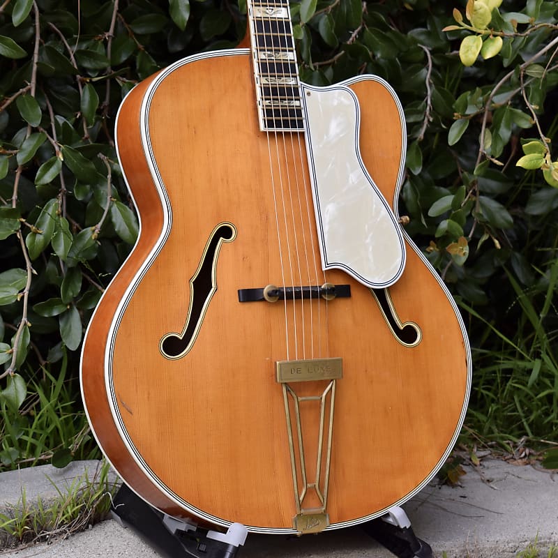 Video Demo! Levin Deluxe Cutaway 1952 Acoustic Archtop Guitar | Reverb