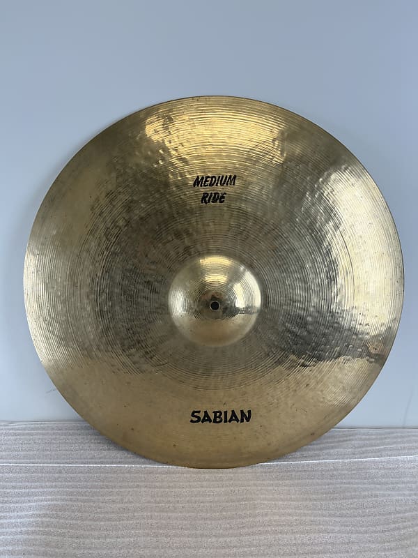Sabian 24” HH Medium Ride 1980’s | Reverb