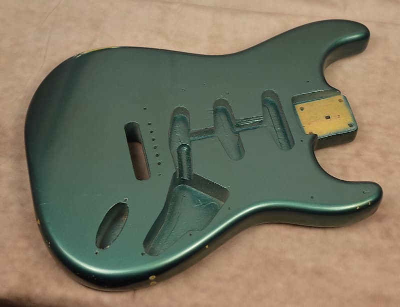Vintage 1964 Fender Stratocaster Project Body - Riggio | Reverb