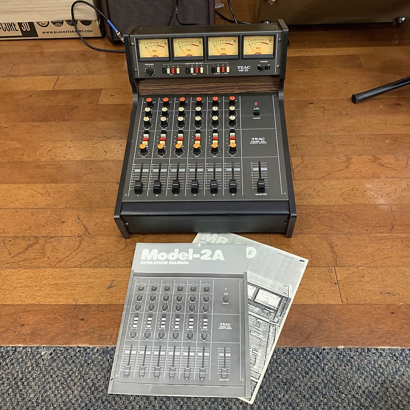 TEAC Model 2A mixer with MB20 meter bridge ~Pristine!~ | Reverb