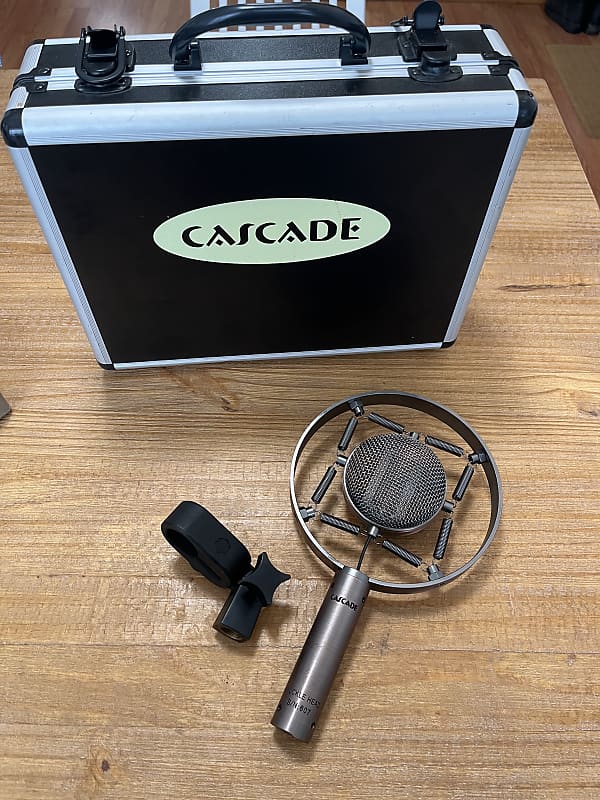Cascade Fathead Knucklehead Ribbon Microphone Lundahl | Reverb
