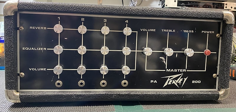 1970's Peavey PA 200 Power Module 240 | Reverb