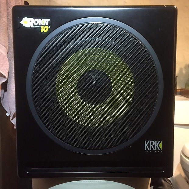 KRK Rokit Original Series Black RP 10s Powered Sub | Reverb