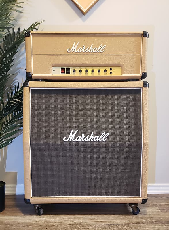 Marshall JMP 2204 50 Watt 1978 Fawn 4x12 cabinet Celestion | Reverb UK