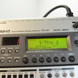 Roland TD-20 V-PRO Series Drum Kit - BLACK TD-20K TD20 Set | Reverb