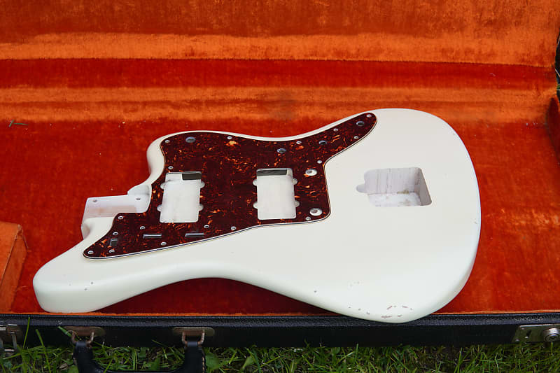 Freakaster Jazzmaster Body Olympic White Relic | Reverb