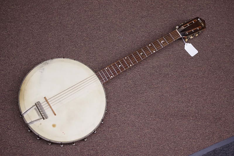 Regina 6-string open-back Banjo Guitar Banjitar - used | Reverb