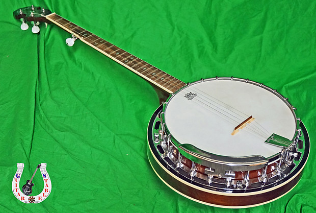 Alvarez 4280 Banjo Great Condition, Loud Open Sound Great | Reverb