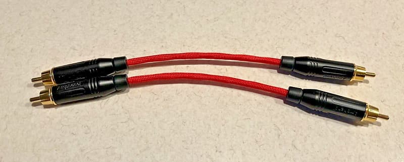 Afford HiFi Schiit Stack Jumper Cables Mil-Spec Silver Plated | Reverb