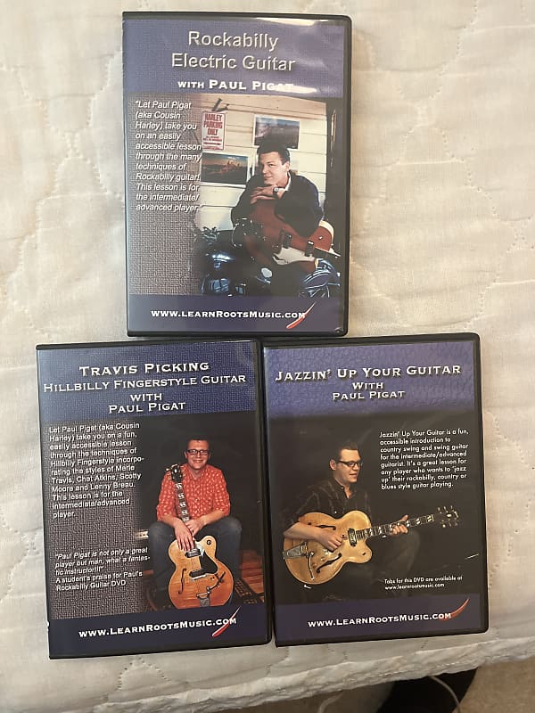 Paul Pigat Guitar lessons for Rockabilly, Hillbilly | Reverb