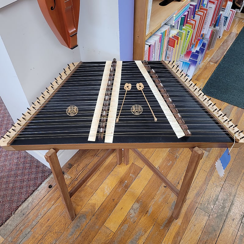 Dusty Strings D45 Hammered Dulcimer with Stand and Case | Reverb