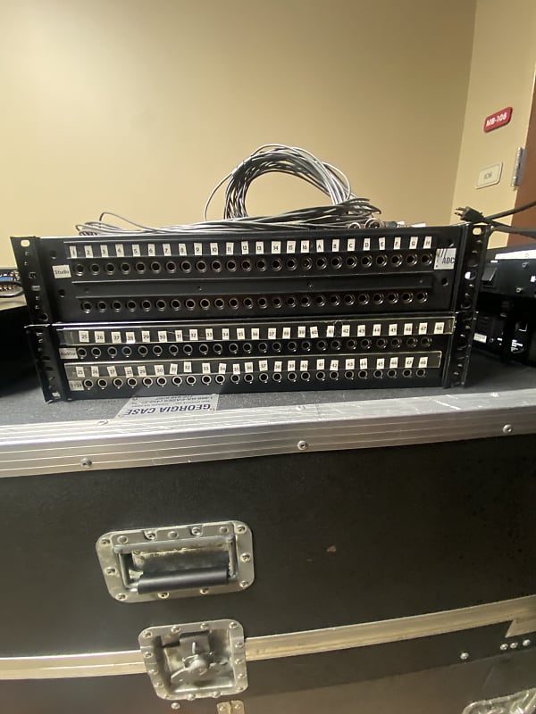 ADC Pro-Patch 96 point Bantam / TT Patchbay to Four ELCO EDAC | Reverb