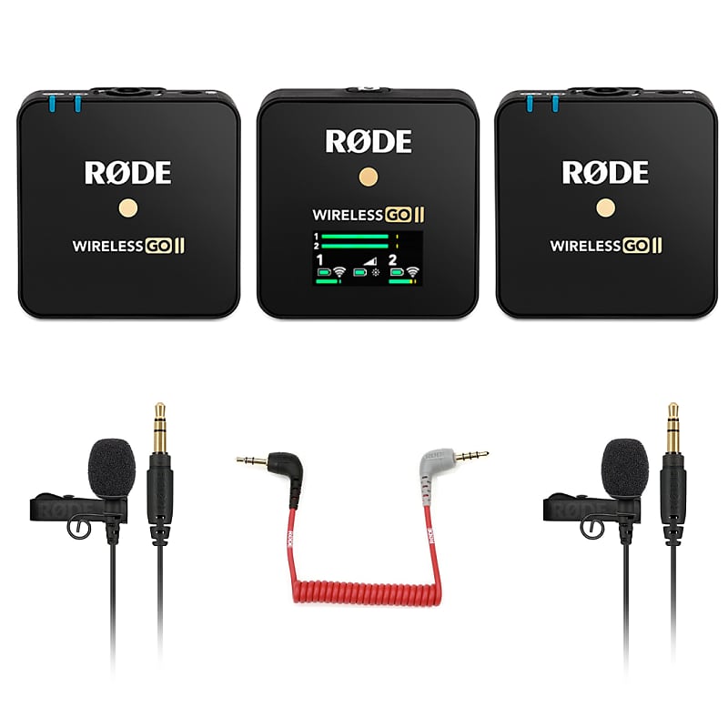 Rode Wireless GO 2 Dual Compact Digital Wireless Microphone | Reverb