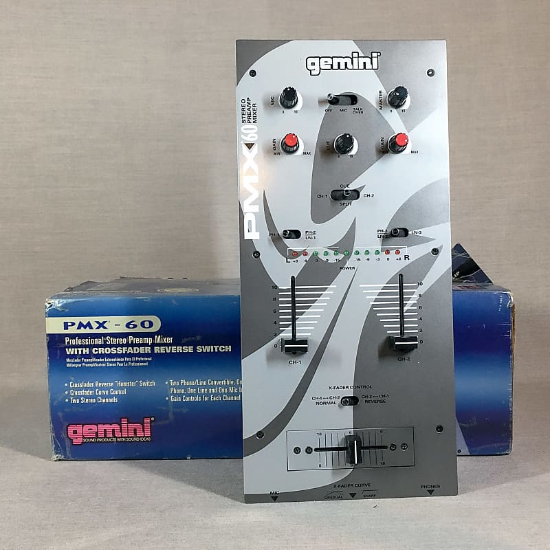 Gemini PMX-60 preamp mixer | Reverb
