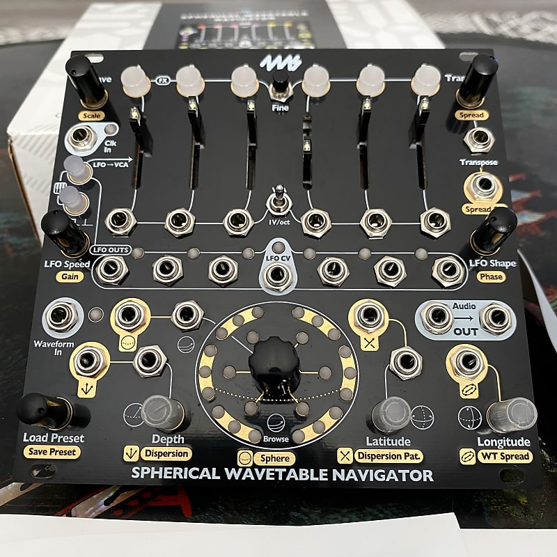 4ms Spherical Wavetable Navigator Black | Reverb