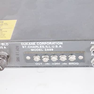 Dukane 2A69 Vintage Mic Pre Preamp Amplifier Summing Mixer | Reverb