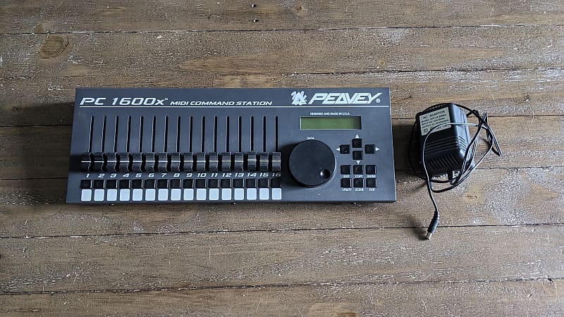 Peavey PC 1600x Midi Fader Controller - Gray | Reverb