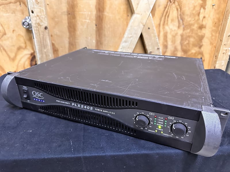 QSC PLX2402 Professional Power Amplifier - Tested and Working | Reverb