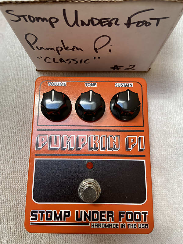 Stomp Under Foot Pumpkin Pi Classic #2 1977 Op-Amp | Reverb