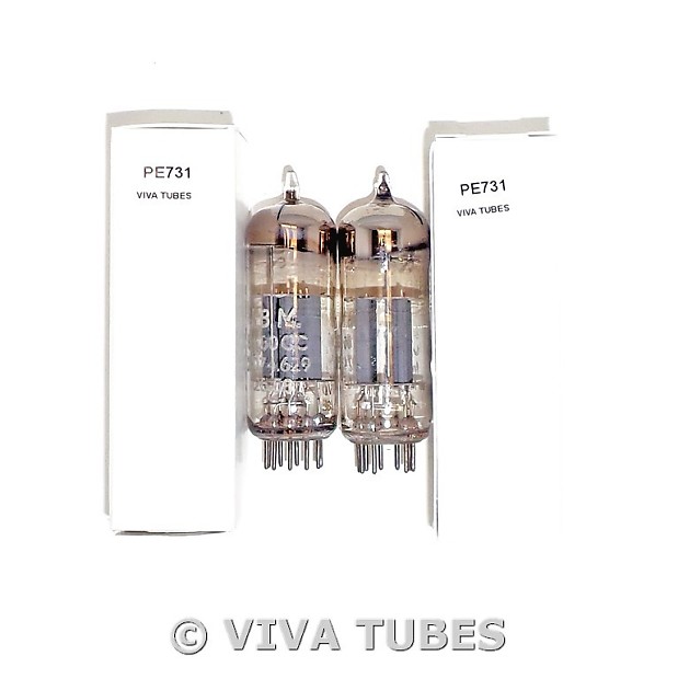 Date Pair Amperex Miniwatt Dario E180CC 7062 PINCHED WAIST | Reverb