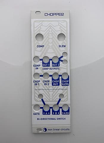 nlc1018 chopper, white magpie version | synthCube kit | Reverb UK