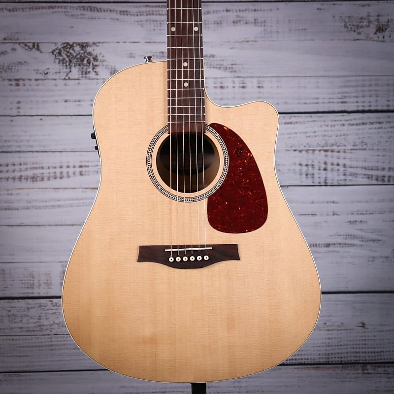 Seagull Coastline S6 Slim CW Spruce Presys II Acoustic Guitar | Reverb