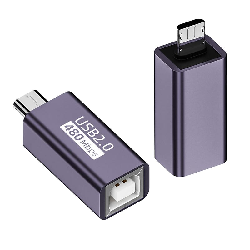 Micro Usb Male To Usb B Female Printer Connector Micro Usb | Reverb