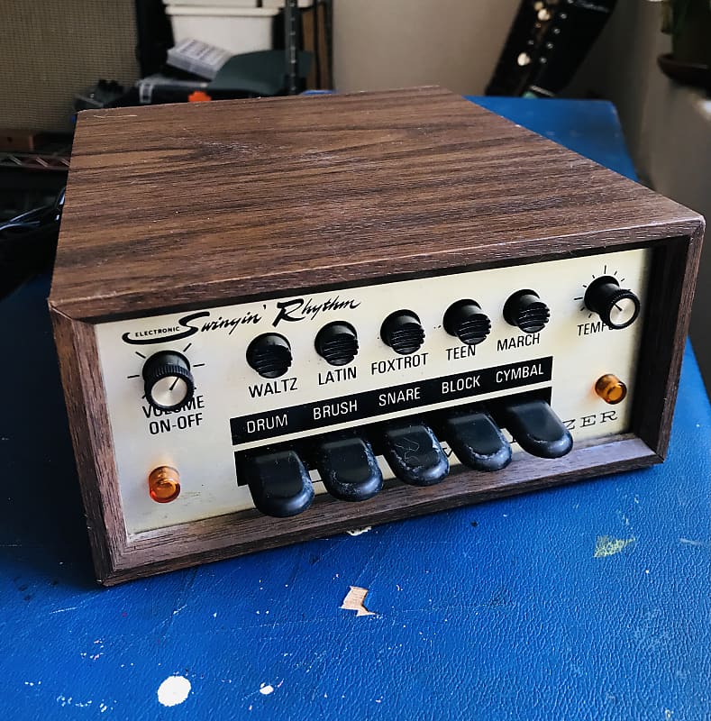 Wurlitzer Swingin' Rhythm Analog Drum Machine (60's Rare | Reverb