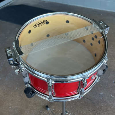 Vintage 60's/70's Pearl 6.5x14" MLX Snare Drum in Sequoia Red | Reverb