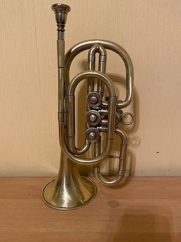 Soviet Trumpet Cornet USSR Musical Wind Instrument Horn | Reverb