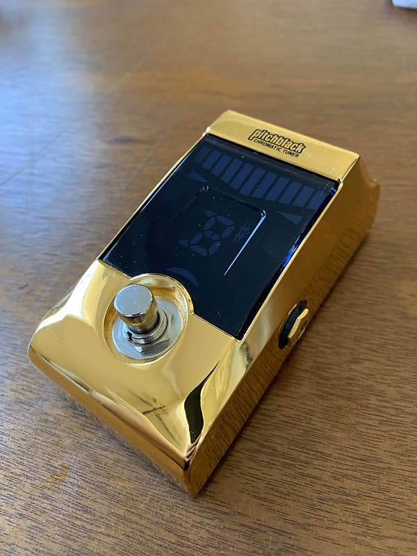 Korg Pitchblack Chromatic Tuner PB-01-GD Gold Limited Edition | Reverb