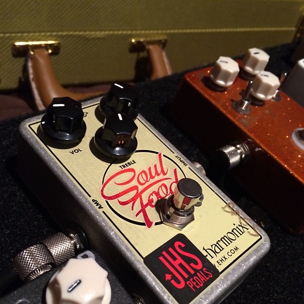Electro Harmonix Soul Food (JHS MOD) 2014 Silver | Reverb